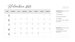 Viikkonumerot - Viikkokalenteri